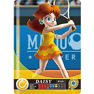 Nintendo Mario Sports Superstars Amiibo Card Tennis Daisy for Nintendo Switch, Wii U, and 3DS