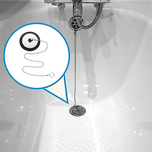 Angoily 2pcs Pool Stopper Rubber Sink Stopper Plug Bathtub Drain Plug Bathtub Seal Plug Drain Stopper Sink Drain Hair Stopper Kitchen Sink Basket Strainer Tub Plug Drain Cover Leakproof