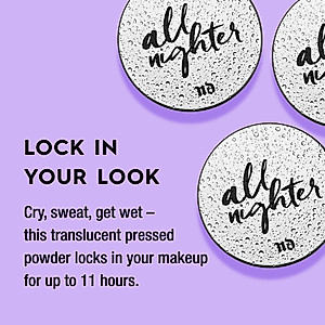 Urban Decay All Nighter Waterproof Setting Powder - Lightweight, Translucent Makeup Finishing Powder - Smooths Skin + Minimizes Shine - Lasts Up To 11 Hours
