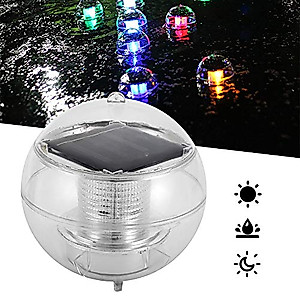 Floating pool light LED glowing pool ball light IP68 waterproof light glowing ball cordless pool night light with remote control pool hot tub pond garden lawn party decoration
