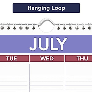 AT-A-GLANCE 2022-2023 Wall Calendar, Monthly Academic, 15-1/2" x 22-3/4", Large, Student (AY328) - July 2022-June 2023