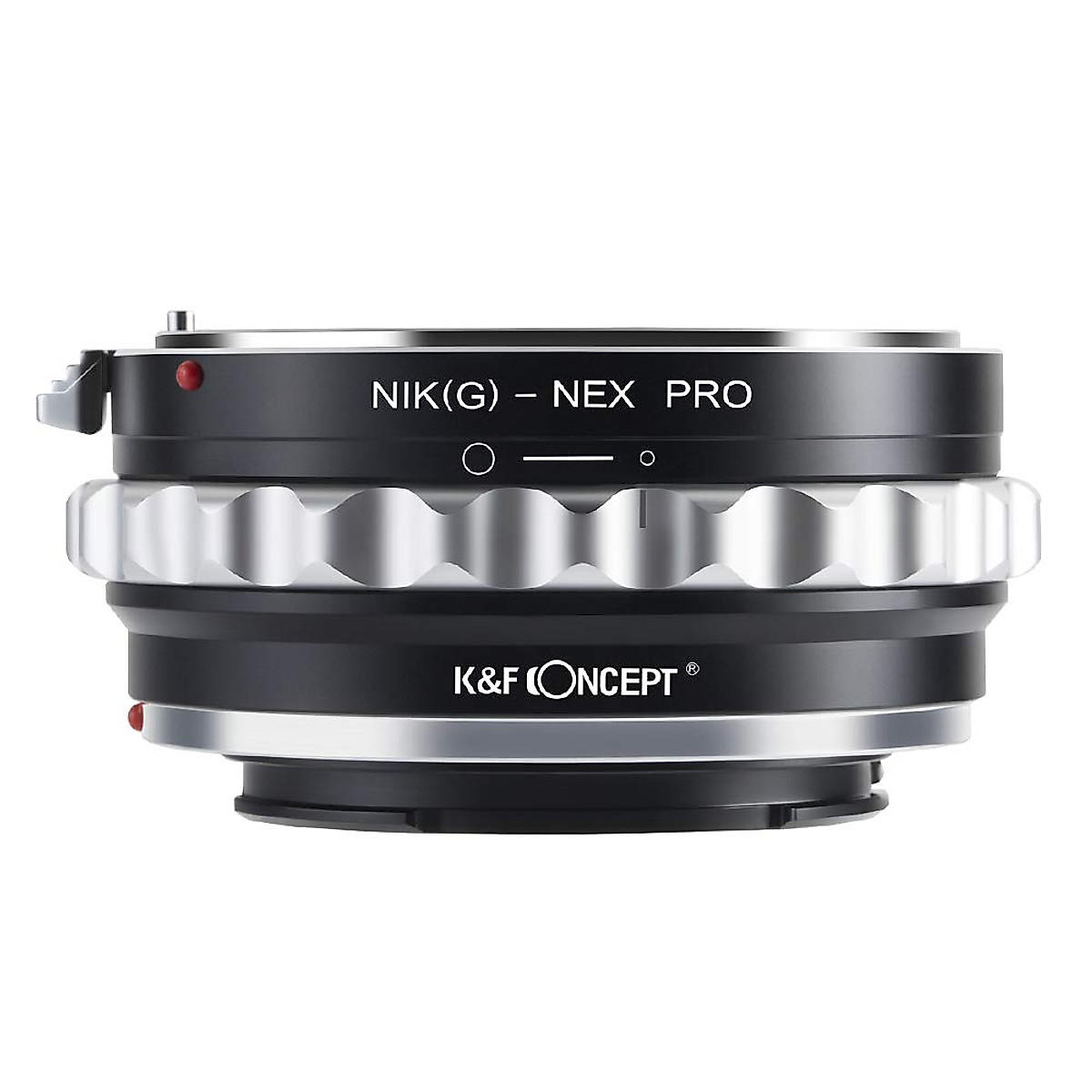 K&F Concept Lens Mount Adapter with Light-reducing Paint for Nikon G Mount F/AI/G Lens to Sony E-Mount/NEX Camera Body
