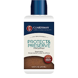 Guardsman Leather Care Bundle: Leather Cleaner and Leather Protector