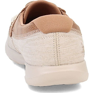 Skechers womens Boat Shoe, Natural, 8.5 US