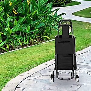 Trolley Bags for Shopping Cart Bags for Shopping Cart Replacement Shopping Hand Cart Replacement Bag Folding Waterproof Oxford Cloth Storage Bag Trolley Bags