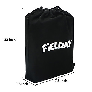 JOYIN 3.5 inch Giant Wood Yard Dice Large Dice Game Set with 6 Wooden Dice, 2 Double Sided Score Sheets, Dry Erase Marker, and a Durable Storage Bag, Good Yard Games for Kids and Adults