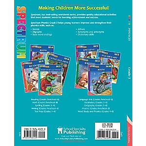 Spectrum Phonics, Grade 3