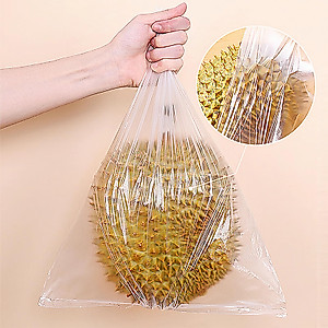 CLASSY Large 16" x 20" 350 Bags/roll Plastic Food Storage Bags, Plastic Produce bags for Vegetable Fruits, Bread(1 Roll)