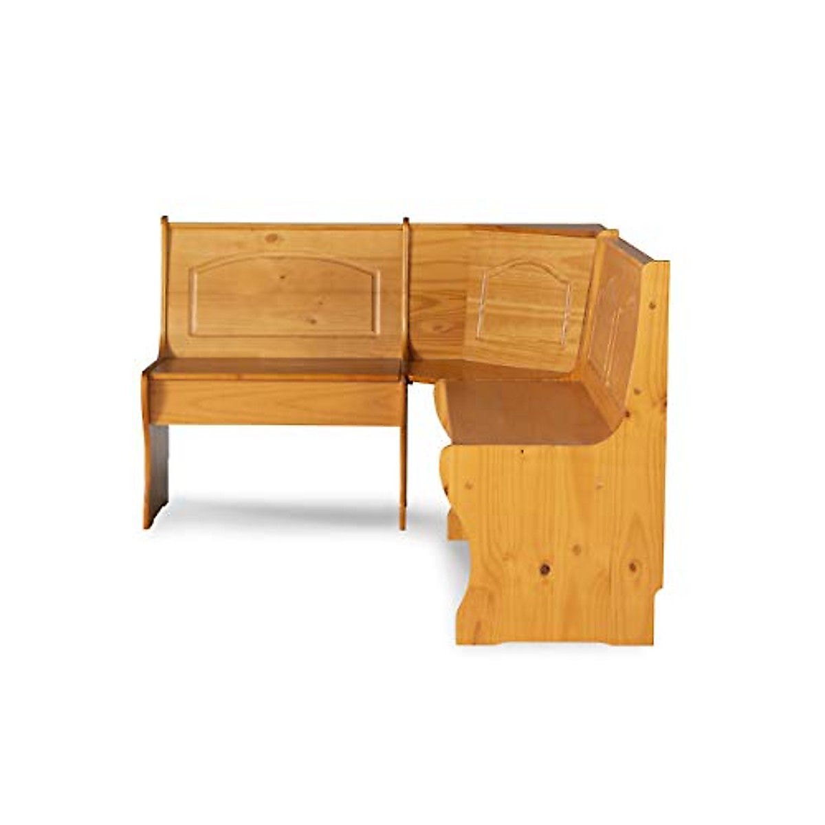 Linon Chelsea Kitchen-Nook Corner Unit, Natural