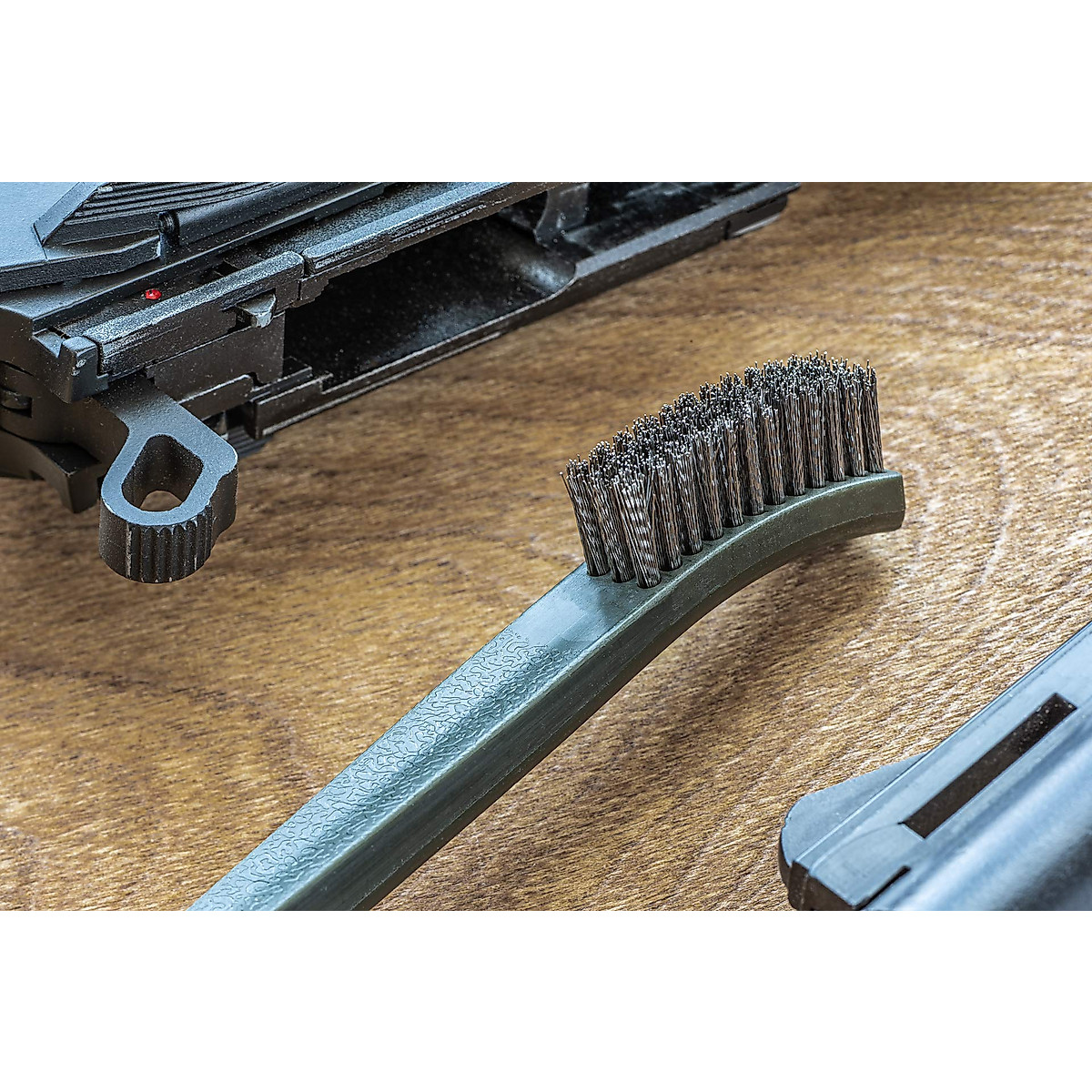 SE 7� Double-Ended Cleaning Brushes with Stainless Steel Bristles (12-Pack) - 7621SB-12