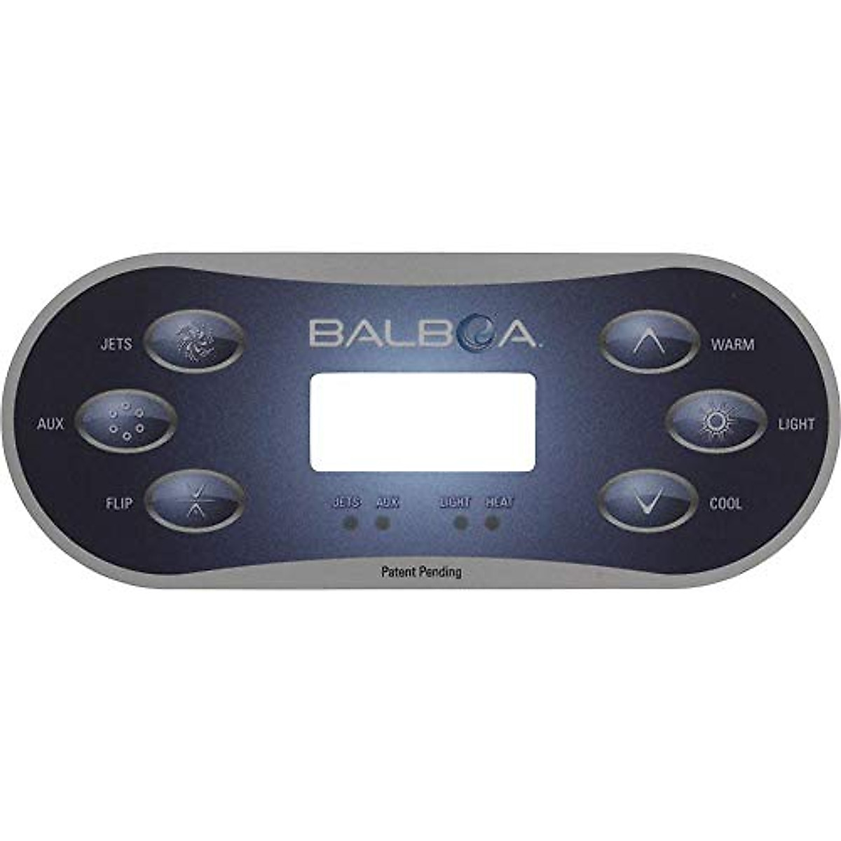 Balboa TP600 Overlay - 6 Button Control for Spas