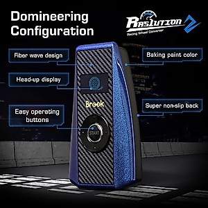 Brook Ras1ution 2 - Racing Wheel Converter for PS5/ Switch/XB 360, XB Original Gaming Consoles's Racing Games