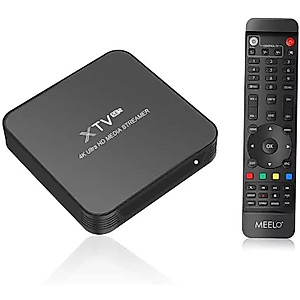 2023 DESI TV MEELO+ XTV SE2 Android 11 Set Top Box with M3U, Stalker, MyTVOnline, 2GB/16GB, Dual Band WiFi, Full 4K Ultra HD - Faster Than MAG 524w3 & Formuler Boxes, Supports 6000+ IPTV Channels