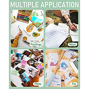 Nicpro 11x14" Art Portfolio Folder, 30 Pockets Display 60 Pages Art Painting Portfolio Binder with Clear Plastic Sleeves, Presentation Storage Book for Kids & Artists Artwork Drawing - (Black)