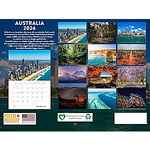 Australia Calendar 2025 Monthly Wall Calender 12 Month