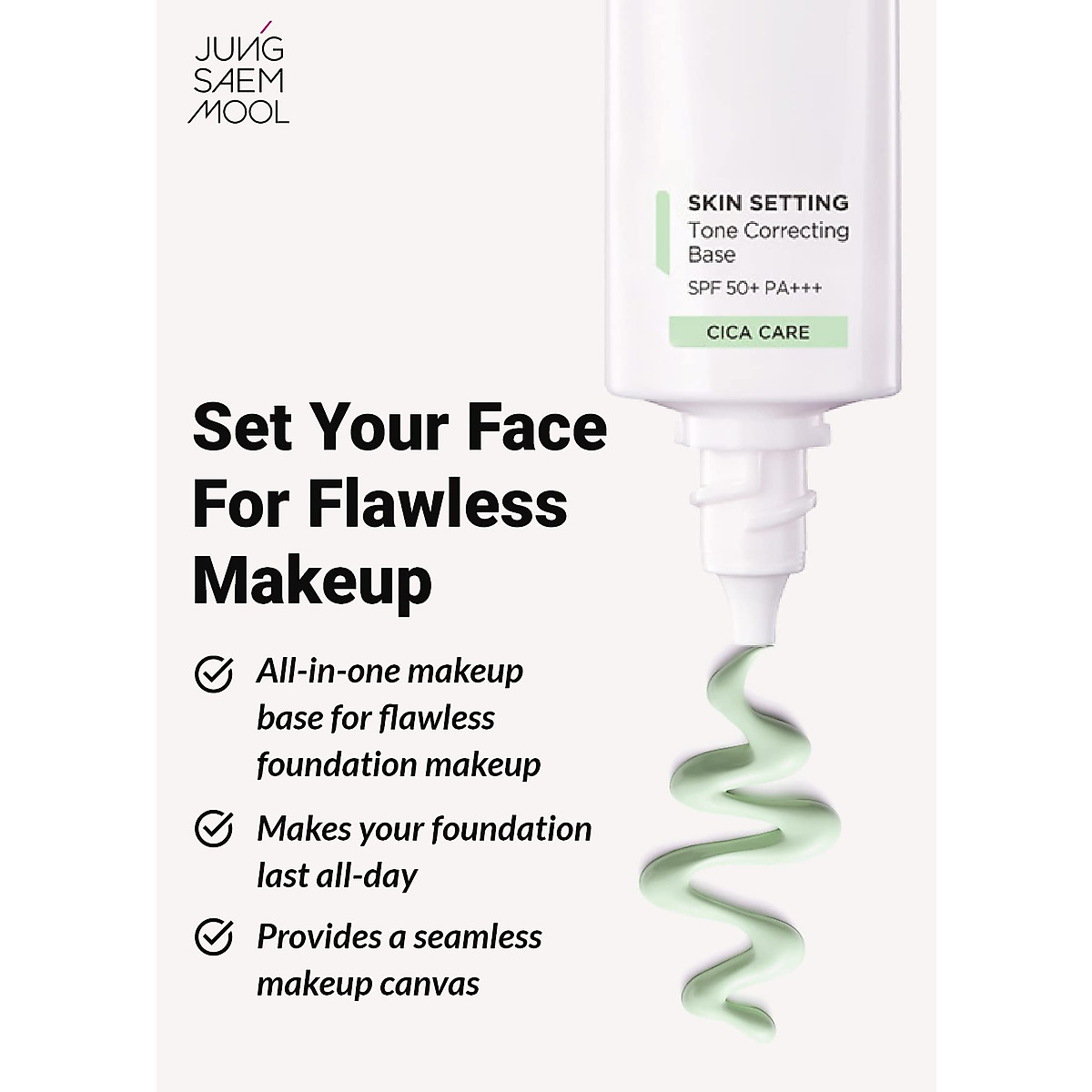 [JUNGSAEMMOOL OFFICIAL] Skin Setting Tone Correcting Base | Color Correcting Primer | For Redness Control | Makeup Artist Brand