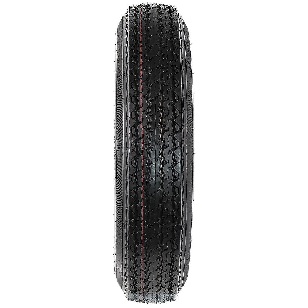 eCustomrim 2-Pack Trailer Tire On Rim 4.80-12 Load C 5 Lug White Spoke Wheel 30660-2 Year Warranty w/Free Roadside