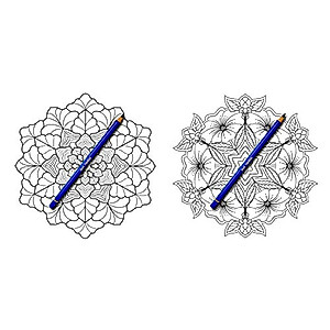 The Art of Mandala 2: Adult Coloring Book Featuring Calming Mandalas designed to relax and calm