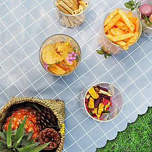 SIXAQUAE Glass Food Storage Containers Jar Stainless Steel Lids 4 Packs 600ml Airtight Canister Organization Sets Stackable