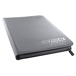 Ultimate Guard Zipfolio 360 – 18 Pocket Xenoskin Grey
