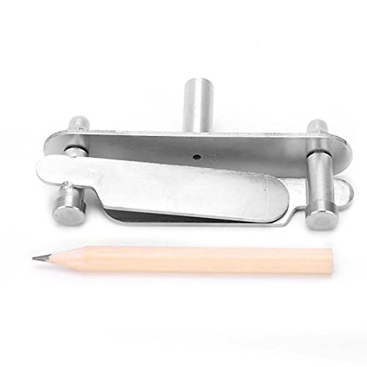 Woodworking Scriber, Marking Center Finder, Stainless Steel Locator Marking Center Finder Center line Tool 60mm, Scribing Gauge