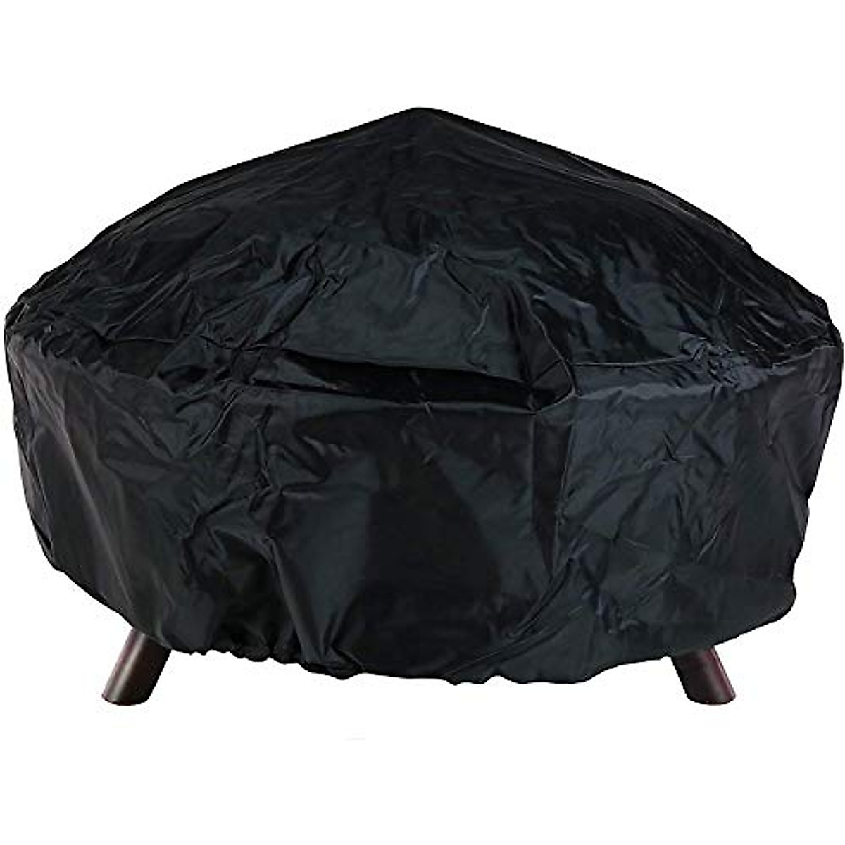 LEAYAN Garden Fire Pit Grill Bowl Grill Barbecue Rack Fire Pits,Outdoor Metal Brazier 36 Inch Large Bonfire Wood Burning Patio & Backyard Firepit for with Spark Screen and Round Fireplace Cover