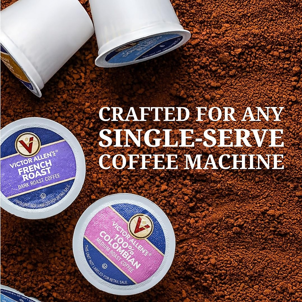 Victor Allen's Coffee Hazelnut Flavored, Medium Roast, 42 Count, Single Serve Coffee Pods for Keurig K-Cup Brewers