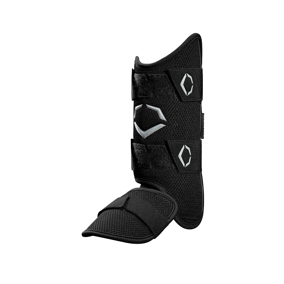 EvoShield PRO-SRZ Batter's Leg Guard, Black - Right-Handed Hitter