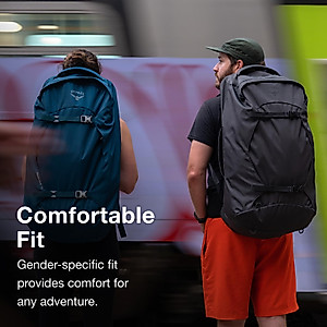 Osprey Farpoint 55 Men's Travel Backpack, Tunnel Vision Grey