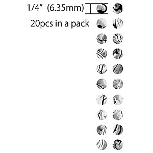 Inlaystickers 1/4"(6.35mm) Dot Fret Markers - Abalone Blue