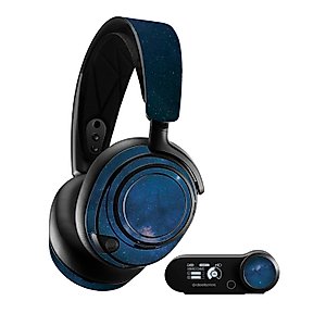 MightySkins Glossy Glitter Skin Compatible with SteelSeries Arctis Nova Pro - Night Sky | Protective, Durable High-Gloss Glitter Finish | Easy to Apply, Remove, and Change Styles | Made in The USA