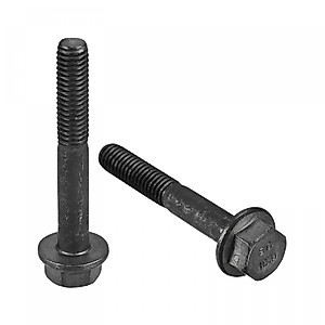 uxcell Metric M6x40mm Hex Flange Bolts, 5pcs 10.9 Grade Carbon Steel Hexagon Head Screws