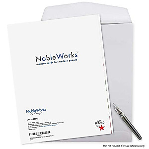 The Best Card Company - 1 Large Birthday Card with Envelope (8.5 x 11 Inch) - Fun Celebration Card for Birthdays - Optimisms J6631GBDG