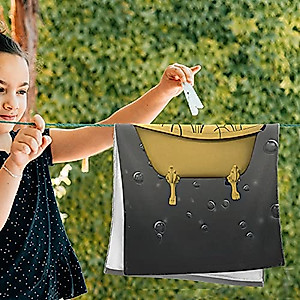 Yellow Daisy Flowers Bathtub Hand Towels 16x30 Bathroom Towel Ultra Soft Highly Absorbent Small Bath Towel Kitchen Dish Guest Towel, 2 Pieces Set