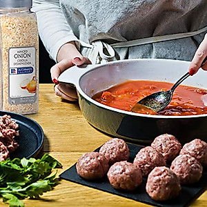 McCormick Culinary Minced Onion, 17 oz - One 17 Ounce Container of Dried Minced Onion Flakes, Perfect for Soups, Sauces, Meatballs, Relishes and Casseroles