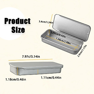 3 PCS Mini Metal Iron Box Container Rectangular Empty Hinged Iron Box Container with Three Colors Small Sliding Lid Metal Container for Earrings,Pearls,and Buttons