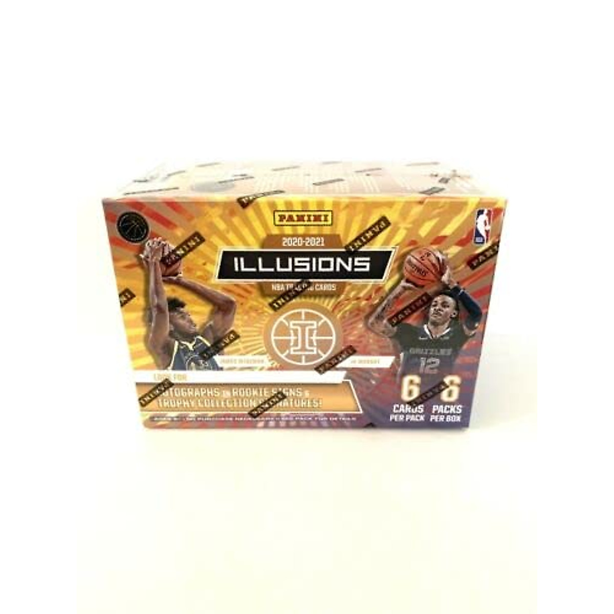 PANINI AMERICA 2020-21 Panini Basketball Illusions Blaster NBA Factory Sealed