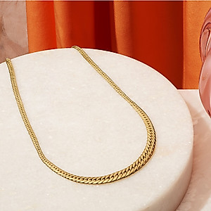 Ross-Simons Italian 18kt Yellow Gold Graduated Cuban-Link Necklace. 20 inches