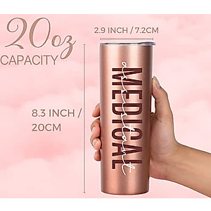 Onebttl Medical Assistant Gifts for Wowen, Gifts for Medical Assistant on Medical Assistant Week, Birthday and Christmas, 20oz Insulated Stainless Steel Tumbler - Medical Assistant