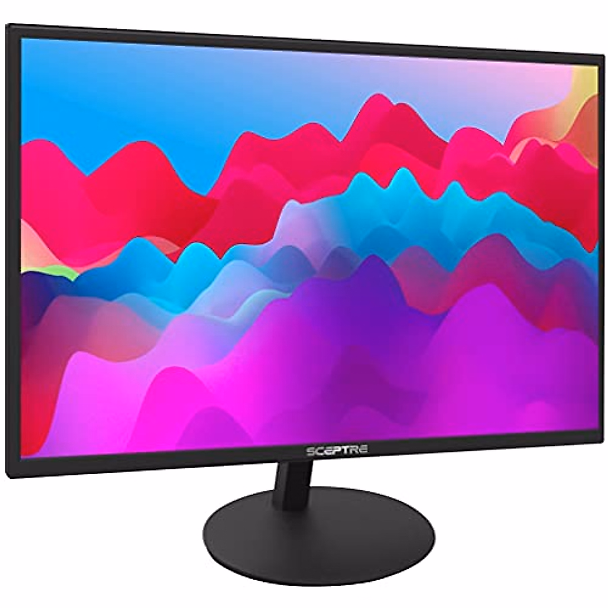 Sceptre 27-Inch FHD LED Gaming Monitor 75Hz 2X HDMI VGA Build-in Speakers, Ultra Slim Metal Black