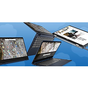 Lenovo Chromebook Flex 3 15.6" FHD Touch-Screen - Pentium Silver N6000 with 8GB Memory - 64GB eMMC - Abyss Blue - Chrome OS/OLY