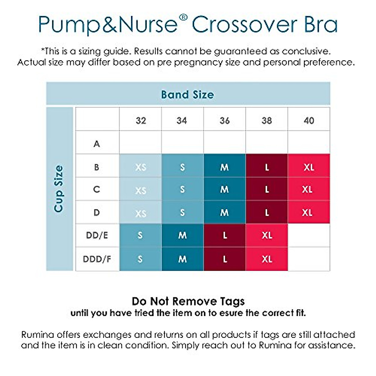 Rumina Racerback Hands Free Pump&Nurse Nursing Bra for Pumping. Perfect for Breastfeeding Pumps by Spectra, Medela, Lansinoh, etc., Nude L