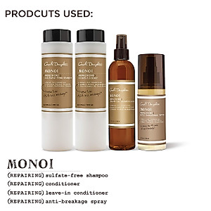Carol’s Daughter Monoi Repairing Conditioner with Monoi Oil, Bamboo Water and Pro Vitamin B5 for Strength and Less Breakage, 8.5 fl oz
