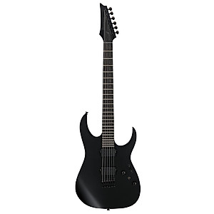 Ibanez RGRTB621 Iron Label Electric Guitar - Black Flat