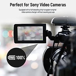 Neewer V Mount/V Lock Battery, 47Wh 14.8V 3200mAh Mini Lightweight Rechargeable Lithium Battery for Broadcast Studio Video Camcorder, Compatible with Sony HDCAM XDCAM Digital Cinema Cameras, BP-V47