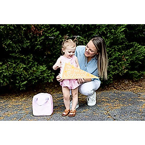 Pearhead First & Last Day Pennant Flags, Back to School and Last Day of School Essentials, Photo Props for Kids, Felt Flags, First Day Of School Photo Prop