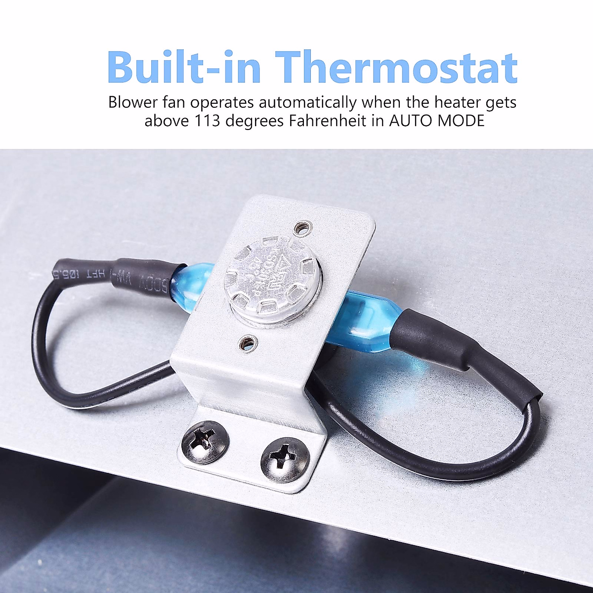Criditpid WHF100 Vent-Free Wall Heater Blower Fan for Mr. Heater, Dyna-Glo, Dyna-Glo 30,000 BTU, Comfort Glow Vent Free Heaters, Replacement Ventless WHF100 Dyna-Glo Heater Fan Accessory Kit