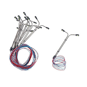 AAGAZA 2X Scale Model Train Street Lights Table Accessories