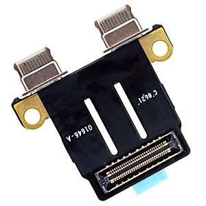 Deal4GO Type-C USB-C Charging I/O DC Power Jack Board Connector 821-01646-A 821-01646-02 Replacement for MacBook Pro A1989 A1990 2017 2018