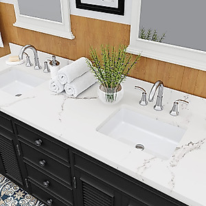 VEELIKE 15.7''x118'' White Marble Contact Paper for Countertops Waterproof Self Adhesive Matte Marble Wallpaper Peel and Stick Countertops for Kitchen Counter Top Covers for Bathroom Table Cabinets